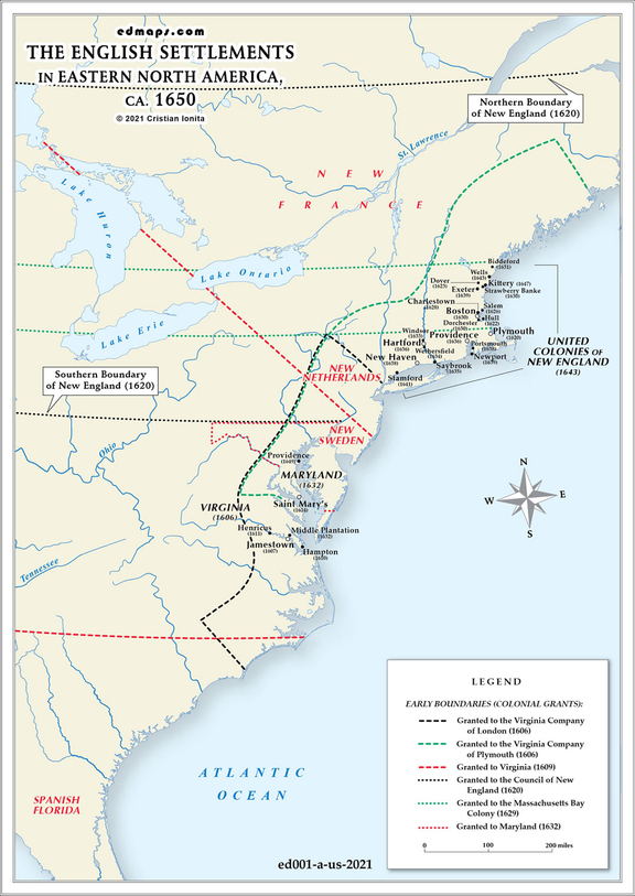 Historical Maps of the Unites States of America