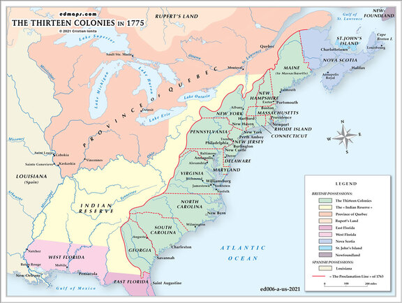 Historical Maps of the Unites States of America