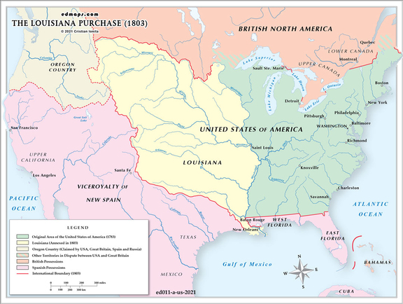 Historical Maps of the Unites States of America